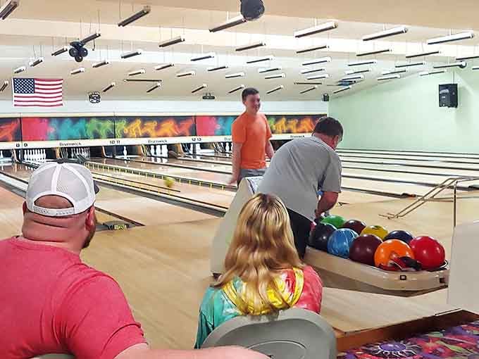 Bowling in Leesville isn't retro-chic, it's just never stopped being cool. The lanes here have witnessed first dates, family nights, and league rivalries for decades.