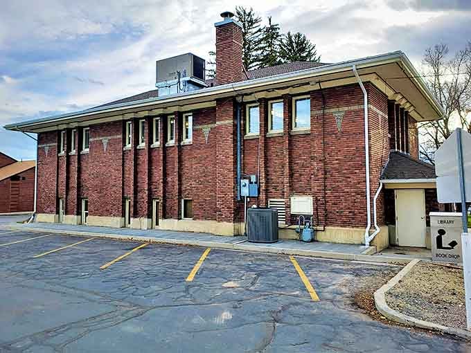 The library may not be sprawling, but between these brick walls lie worlds of adventure waiting for curious minds of all ages.
