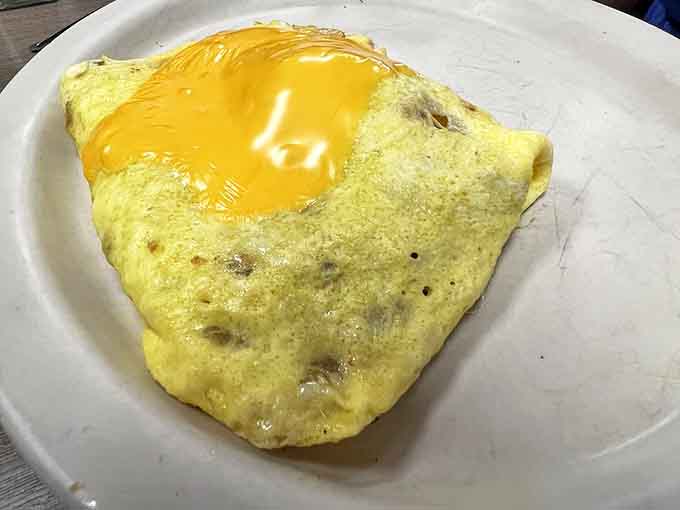 When your omelet is the size of a small throw pillow, you know you're in a place that understands hunger isn't just a concept.
