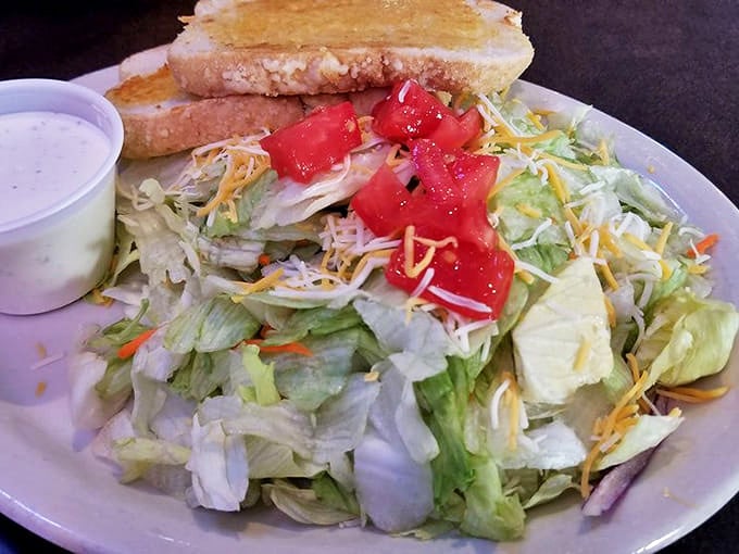 This isn't just a salad; it's a crunchy, colorful rebellion against the notion that bar food can't be fresh and vibrant.