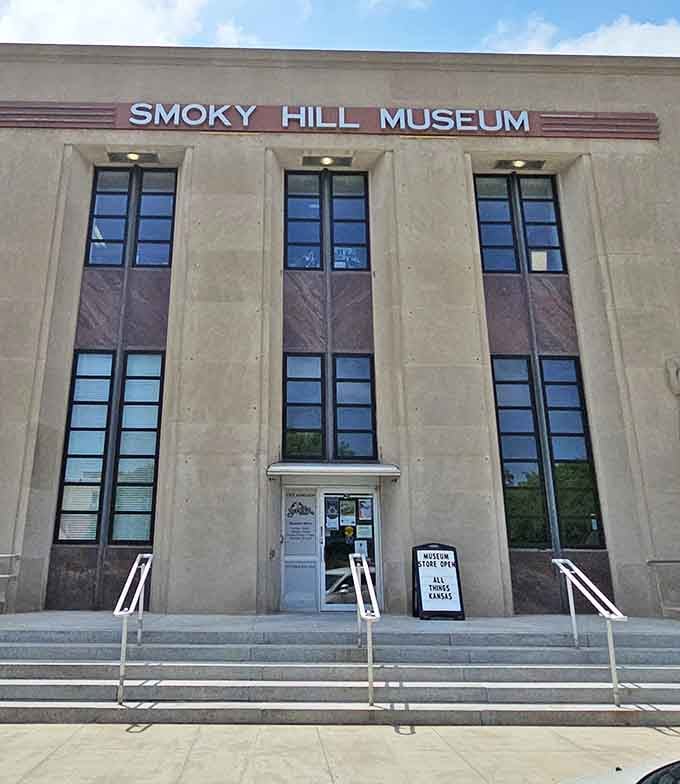 The Smoky Hill Museum preserves local history with the kind of earnest dedication rarely found outside small-town America.