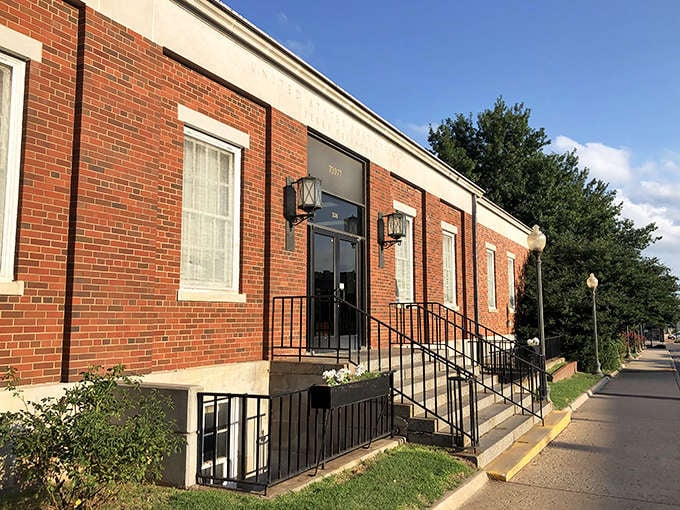 This stately brick building serves the community with more than mail &ndash; it's a daily gathering spot for news and neighborly hellos.