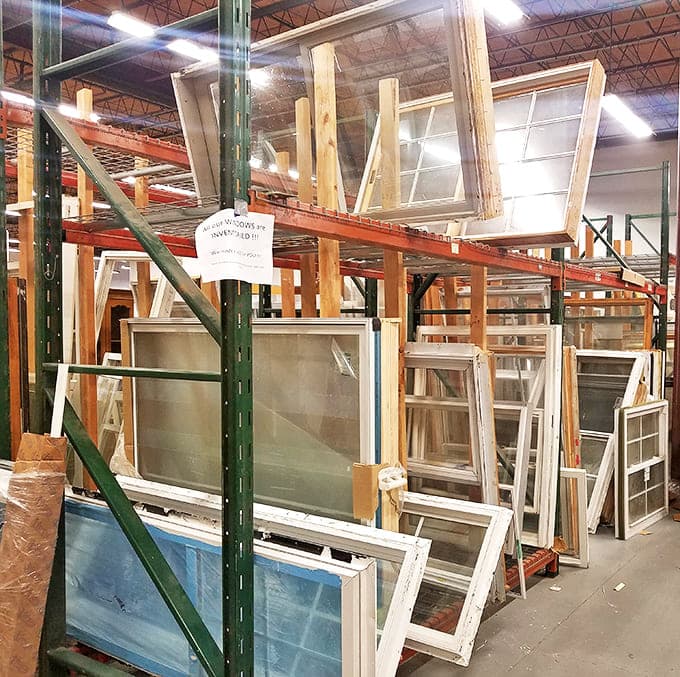 Windows of every size wait patiently to let light into your life while keeping your heating bill from astronomical levels.