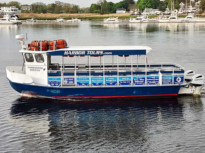 All aboard the Yankee Clipper! Harbor tours offer the water-level perspective that helped put Newburyport on the map centuries ago.