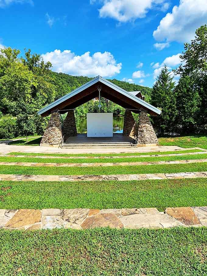 Modern cabins blend seamlessly into the hillside, offering that perfect "wilderness with Wi-Fi" experience we secretly all desire.