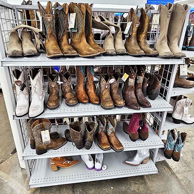 Boot bonanza! From rodeo-ready to prairie-chic, these western boots bring cowboy cool to Missouri closets without breaking the bank.