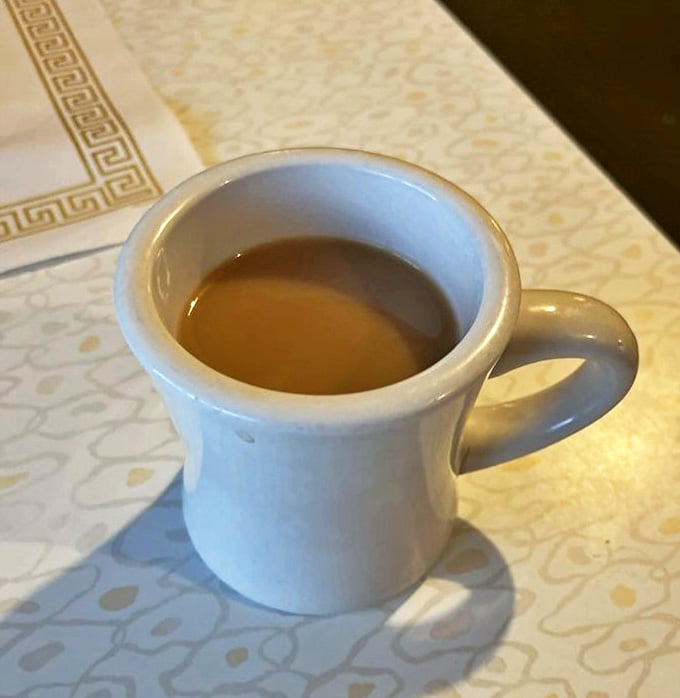 Diner coffee in its purest form &ndash; no fancy origin story needed, just the promise of warmth, comfort, and unlimited refills.