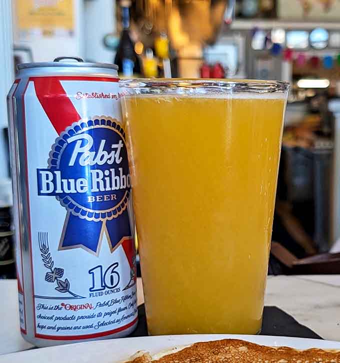 Nothing says "vacation mode activated" quite like a mimosa alongside a PBR&mdash;the breakfast of champions who aren't planning on operating heavy machinery.