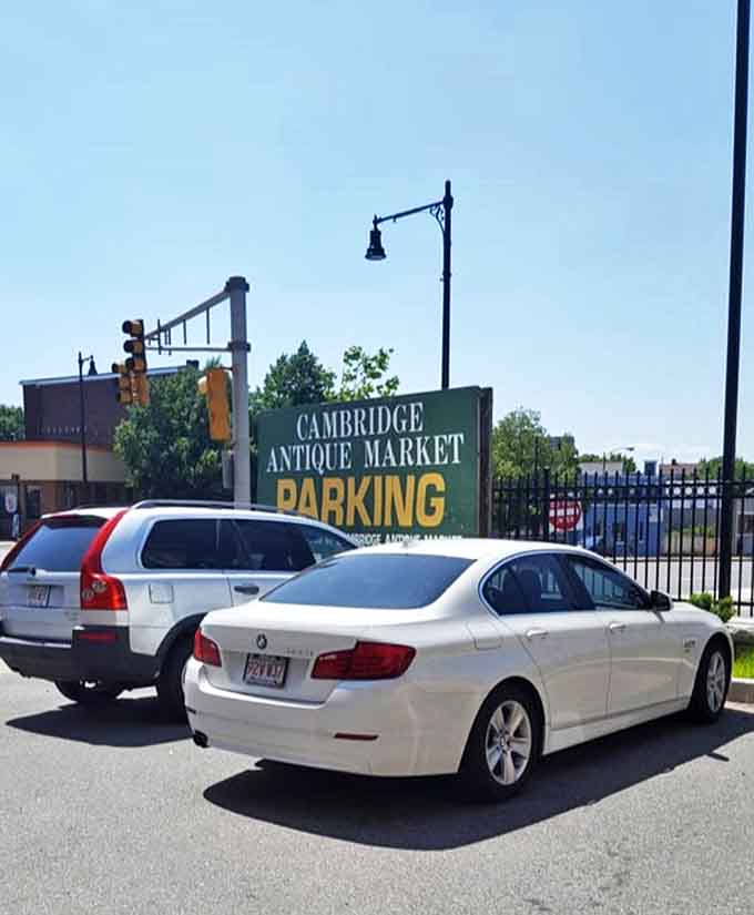 Even the parking lot feels like part of the experience&mdash;the first step in your journey toward vintage nirvana.