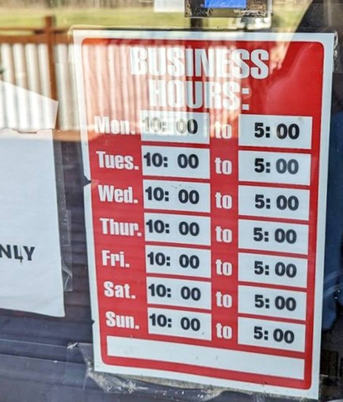 Open seven days a week means seven opportunities for discovery. The universe of vintage treasures operates on a different schedule than your average big box store.