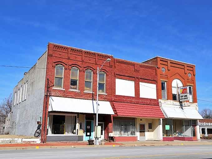 Chetopa's main street has that wonderful "time stood still" quality &ndash; where the pace of life is measured in conversations, not commutes.