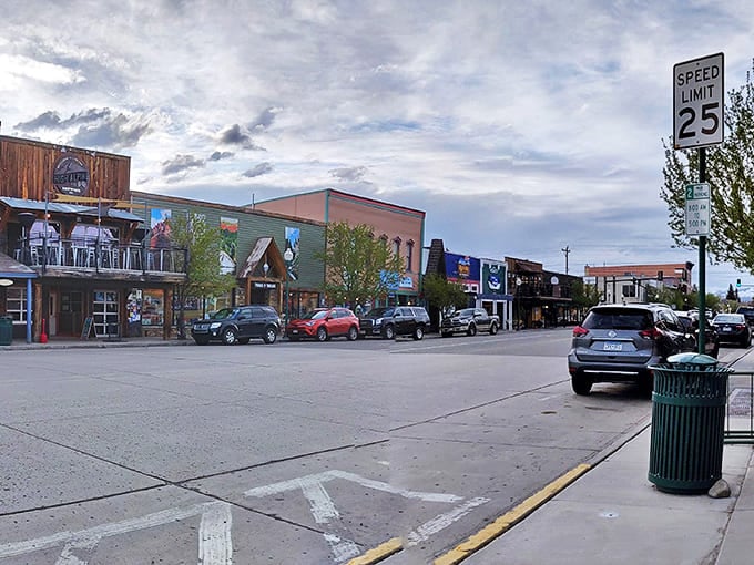 The colorful storefronts of Gunnison stand ready to welcome visitors seeking mountain town charm without the attitude.