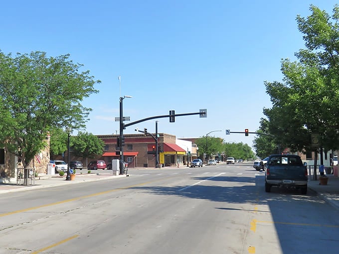Wheatland's sun-drenched main street offers the kind of peaceful shopping experience that big cities forgot decades ago.