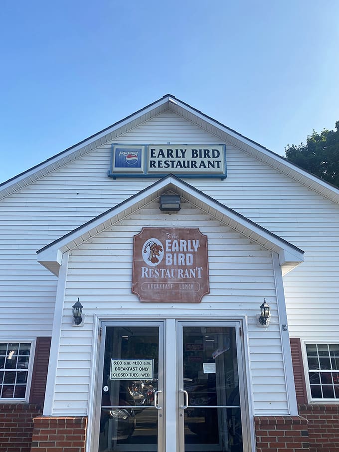 Those double doors might as well be portals to pancake heaven&mdash;where maple syrup flows like liquid gold.