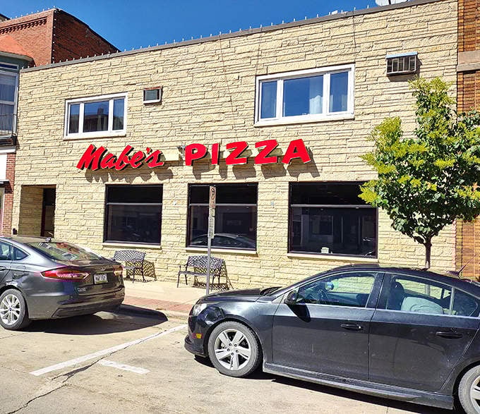 Through those windows, you can see generations of pizza memories being made at Mabe's - a cornerstone of Decorah dining.