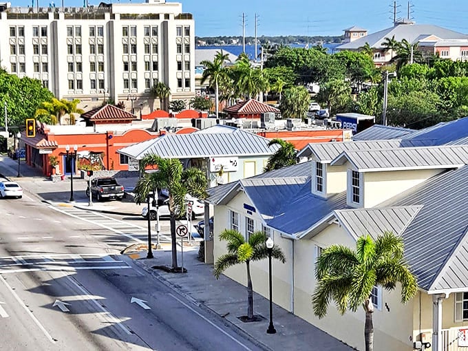 The waterfront district of Punta Gorda blends historic buildings with modern amenities, all bathed in that magical Gulf Coast light.