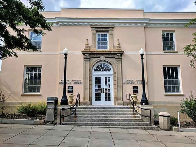 Arthur Johnson Memorial Library combines classic architecture with modern service, offering literary escapes without the big-city library hustle.