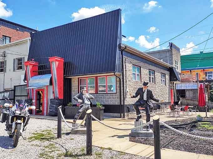 This quirky establishment with its Blues Brothers statues proves that Glasgow's sense of humor is as well-developed as its sense of history.