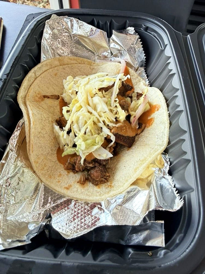 Barbecue tacos &ndash; where Tex meets Mex meets Kentucky, creating a handheld flavor bomb that defies regional boundaries.