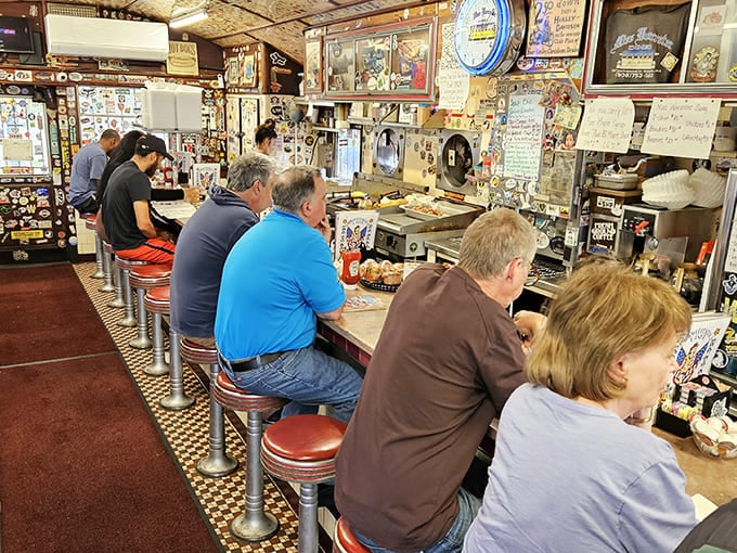 The counter at Miss Worcester isn't just seating &ndash; it's front-row tickets to the greatest breakfast show on earth, where regulars and newcomers share the same experience.