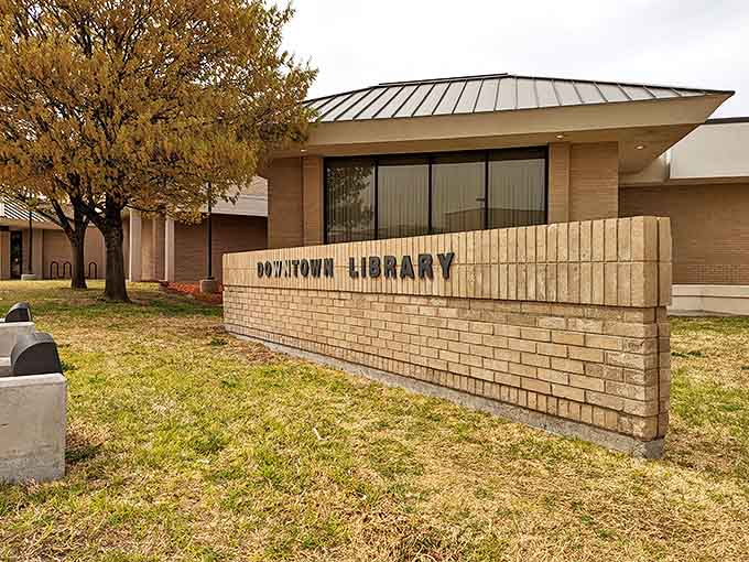 Amarillo's Downtown Library proves that even in the digital age, the pursuit of knowledge deserves its own architectural statement.
