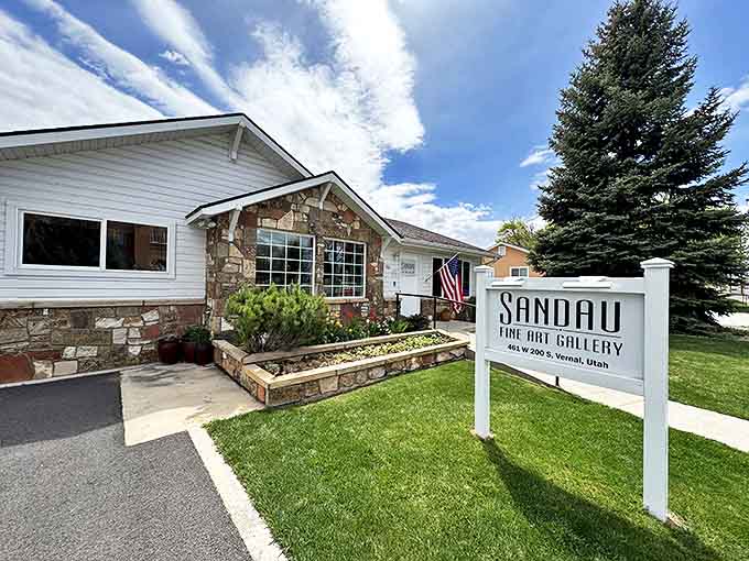 Sandau Fine Art Gallery brings cultural flair to residential charm, like finding an unexpected truffle in your everyday chocolate box.