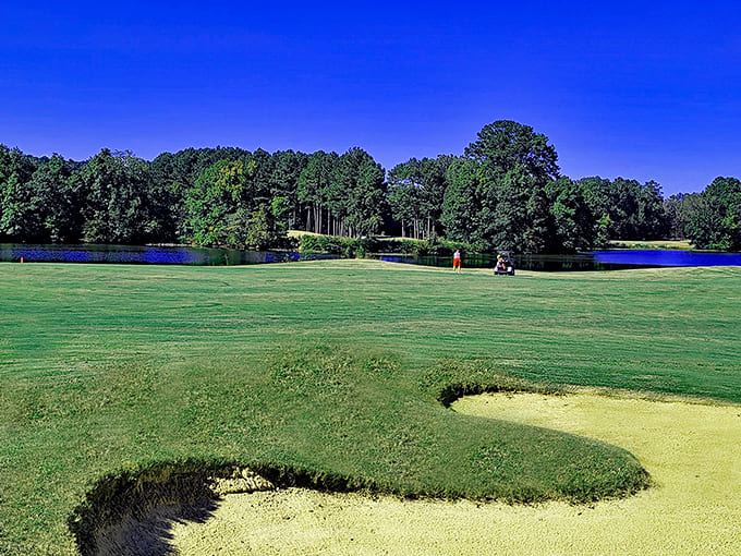 Twin Bridges Golf Club offers emerald fairways without country club attitude or prices. Even a bogey feels better with these views.