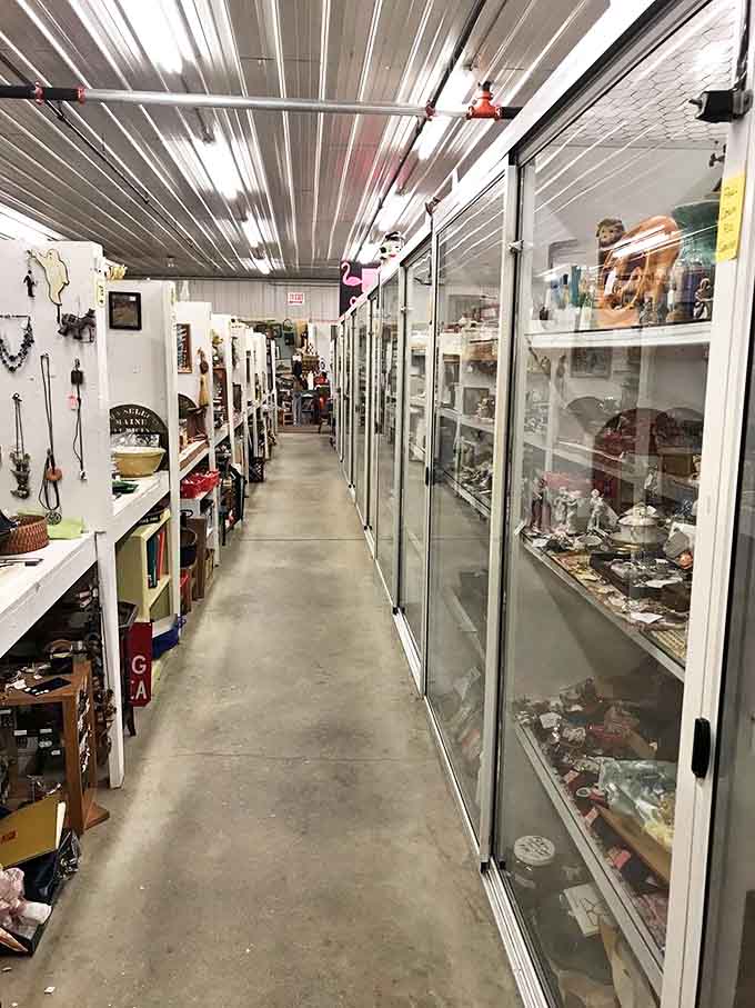 The narrow corridors of Jeffrey's feel like walking through organized chaos, where every glance reveals something you suddenly "need."