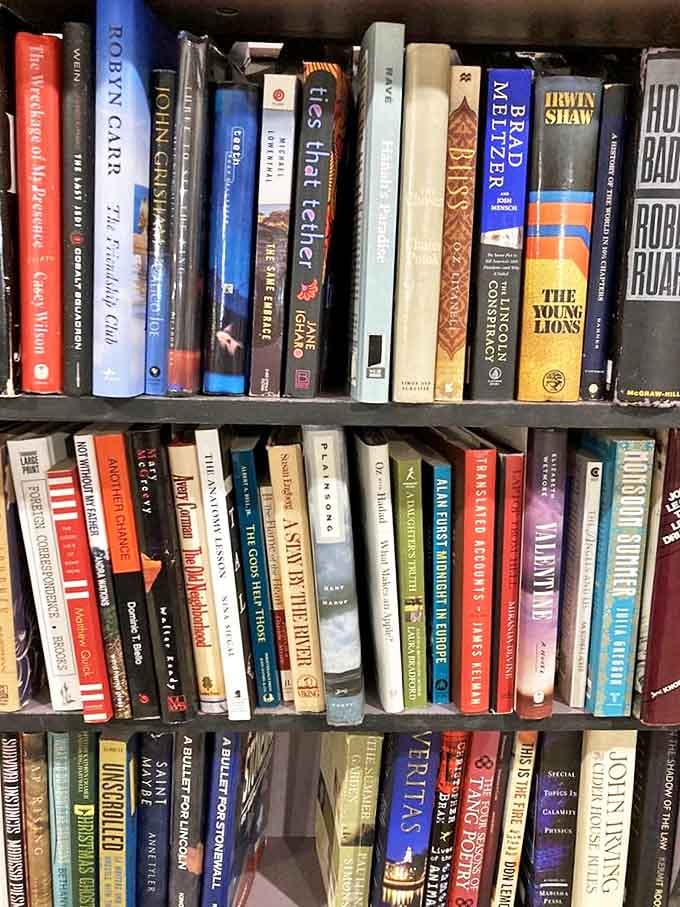 Bookworms rejoice! These shelves hold forgotten bestsellers, obscure gems, and that cookbook your grandmother swore by but lost decades ago.