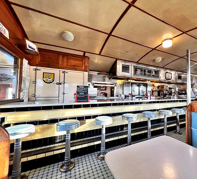 The counter where magic happens. These stools have supported the dreams, hangovers, and everyday hunger of Portlanders for generations.