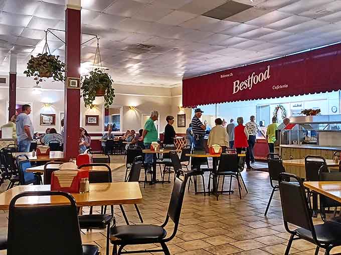 The cafeteria line at Bestfood isn't just a food queue &ndash; it's a community ritual where anticipation builds with each step toward deliciousness.