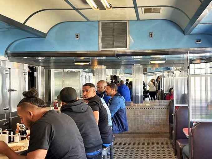 The counter isn't just for dining&mdash;it's front-row seating to the greatest show on earth: American diner culture in its natural habitat.