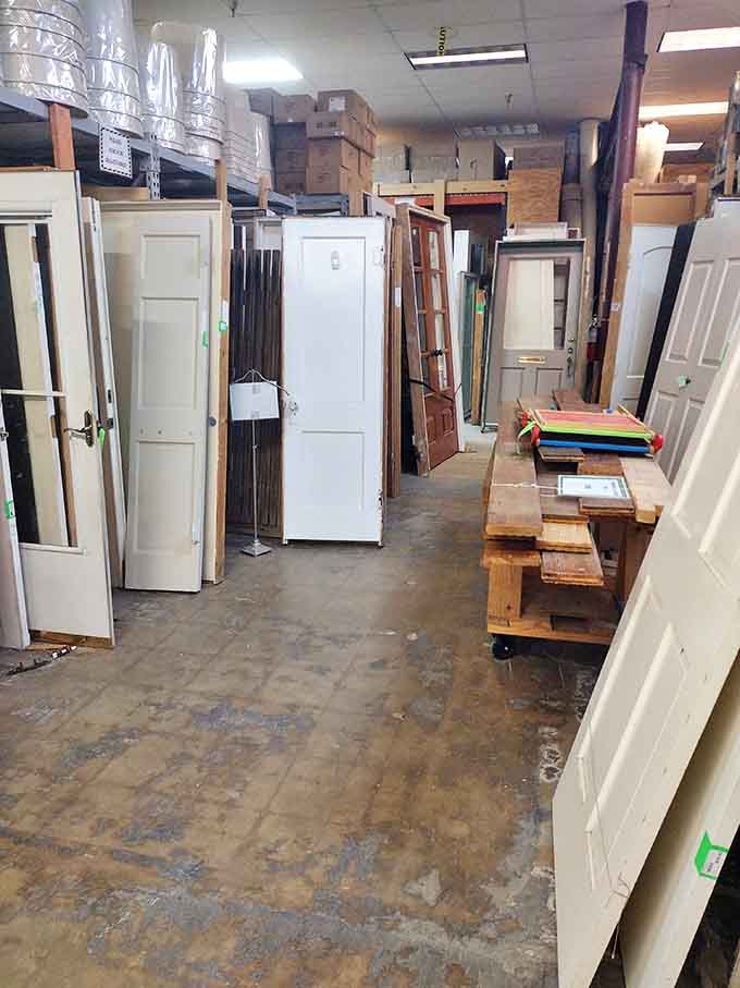 Door jamboree! From classic six-panels to vintage beauties, these portals to possibility line up like contestants in a "Most Likely to Transform Your Hallway" pageant.