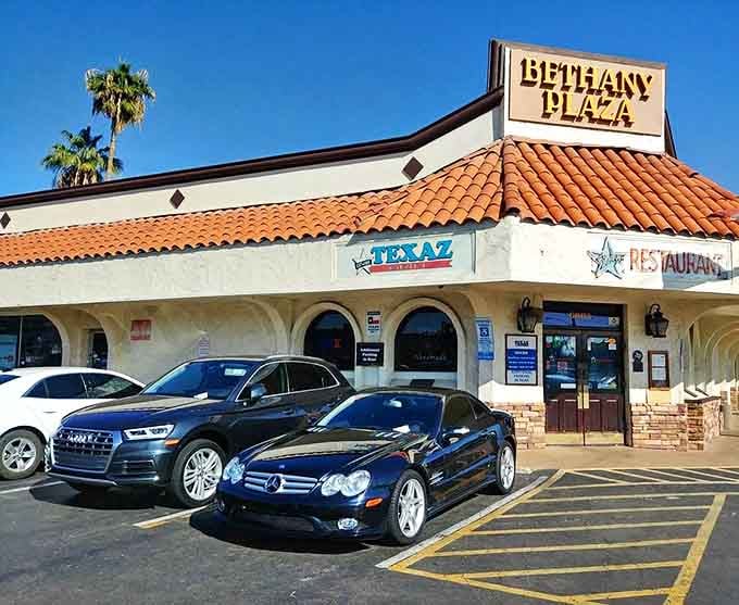 Nestled in Bethany Plaza, Texaz Grill's exterior might be unassuming, but like any great culinary adventure, it's what's inside that counts.