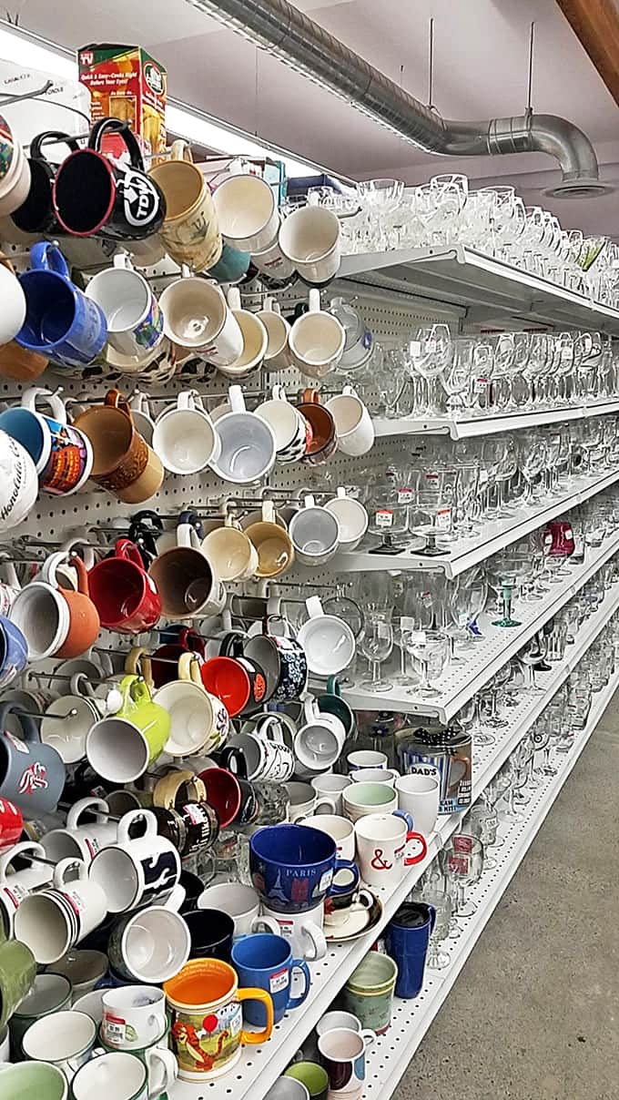 The mug wall &ndash; where coffee vessels from forgotten vacations and abandoned offices find new homes in caffeine-dependent Alaskan households.