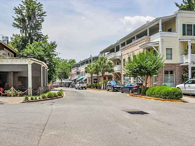 Strolling these streets feels like walking through a carefully curated film set, where every storefront tells a story and every awning offers shade and possibility.