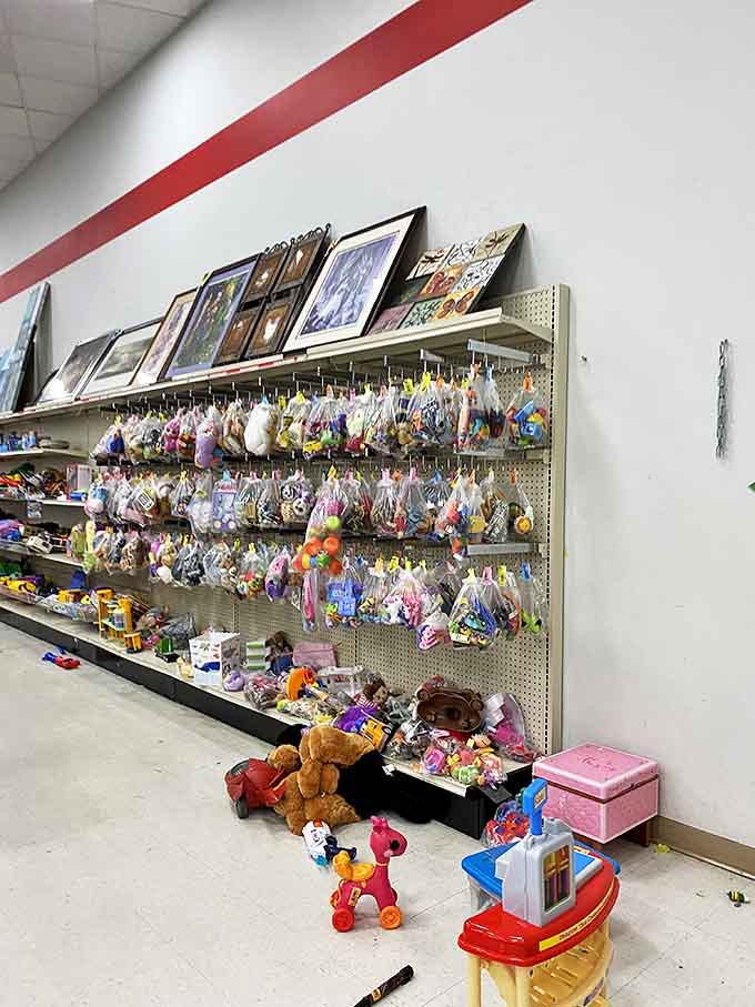 Toy story in real life &ndash; where childhood memories in plastic form wait patiently for their next adventure with a new generation.