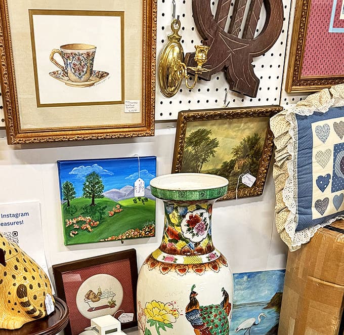 Wall art that spans generations and styles&mdash;from pastoral landscapes to teacup illustrations, there's something for every blank wall.