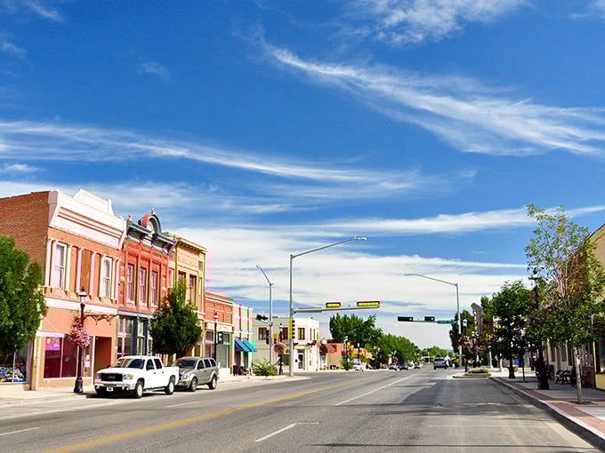 Aztec's historic downtown looks like it was plucked from a Western film set, minus the tumbleweeds and showdowns at high noon.