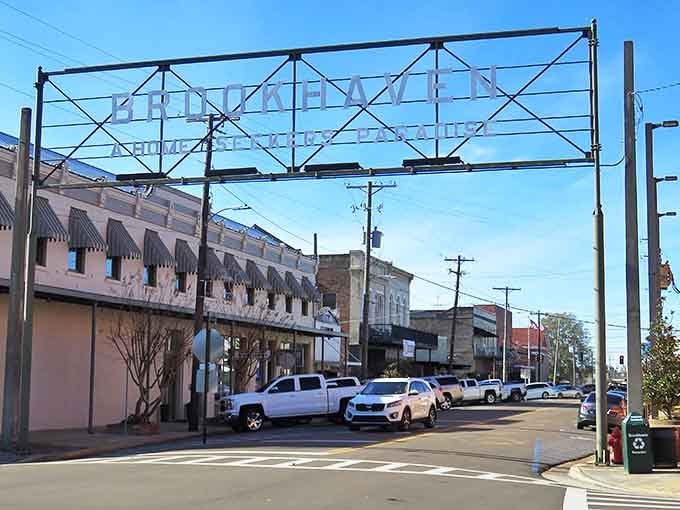 Welcome to Brookhaven, where the town sign isn't just decoration but a genuine invitation to discover Southern hospitality.