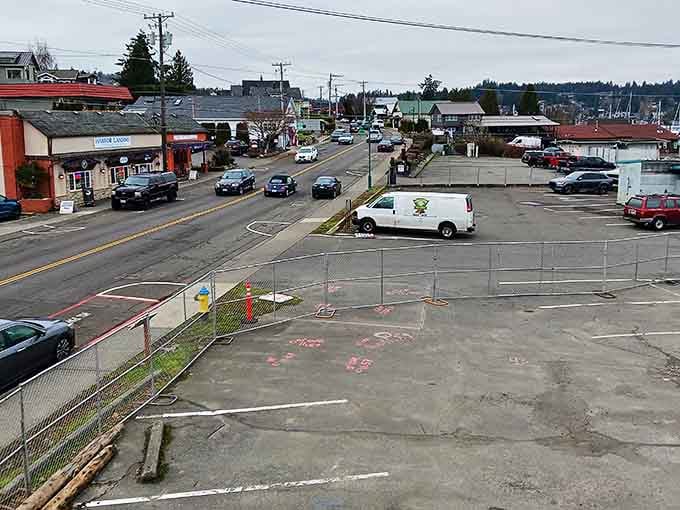 Gig Harbor's main street offers that perfect blend of shops, trees, and community spirit you've been searching for.