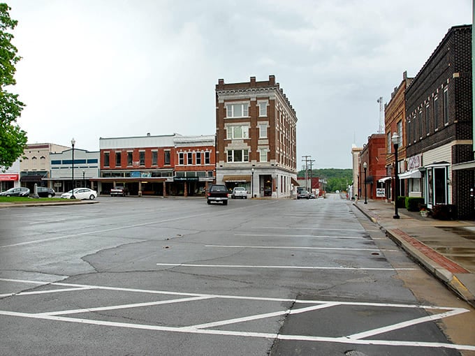 Neosho's colorful downtown buildings offer a palette of possibilities for affordable living with a dash of small-town charm.