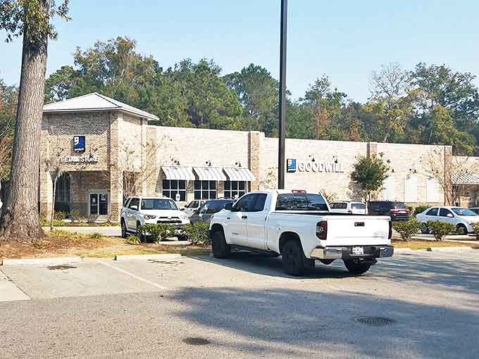 The spacious Retail Store entrance welcomes bargain hunters to a world where yesterday's donations become today's perfect finds.