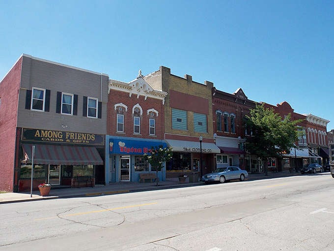 Tipton's historic downtown could be a movie set for "Small Town America" &ndash; brick buildings, American flags, and streets wide enough for a proper parade.