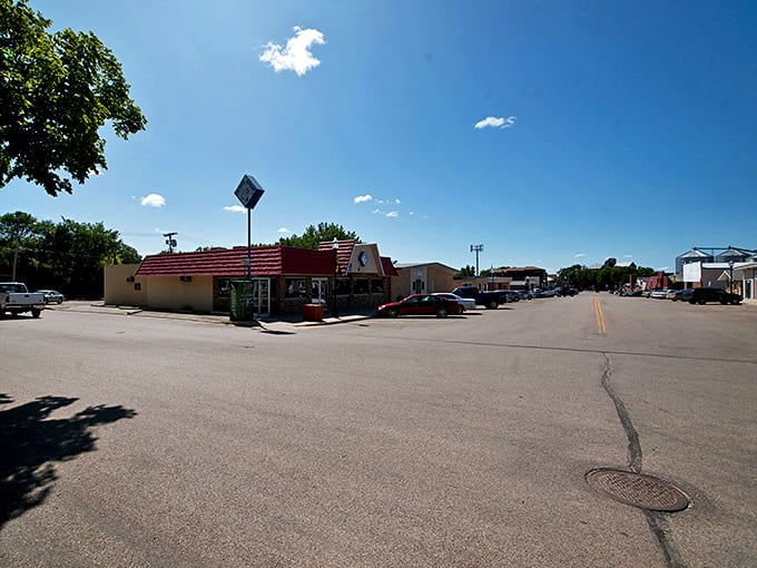 Quiet streets and uncrowded parking lots are hallmarks of small-town North Dakota, where traffic jams are virtually non-existent.