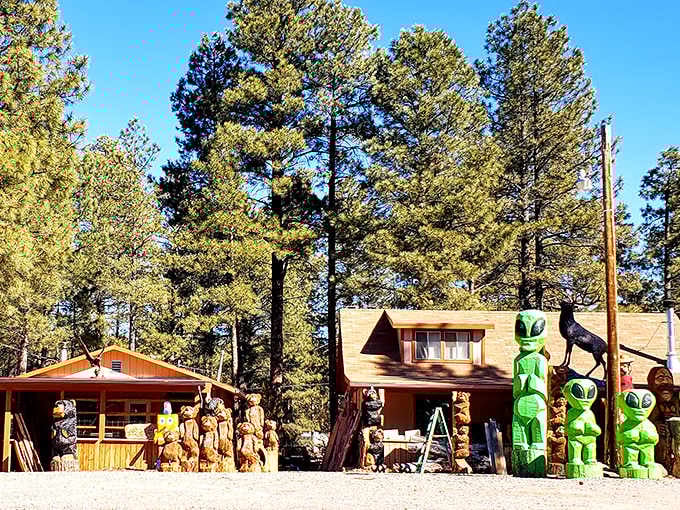 Quirky roadside attractions add character to Heber-Overgaard, where high-country living comes with a side of small-town personality.