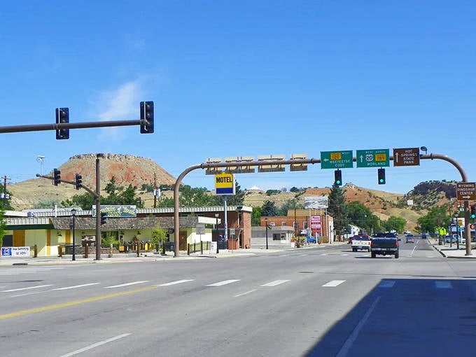 The road through Thermopolis leads to adventure without requiring a trust fund to enjoy the journey.