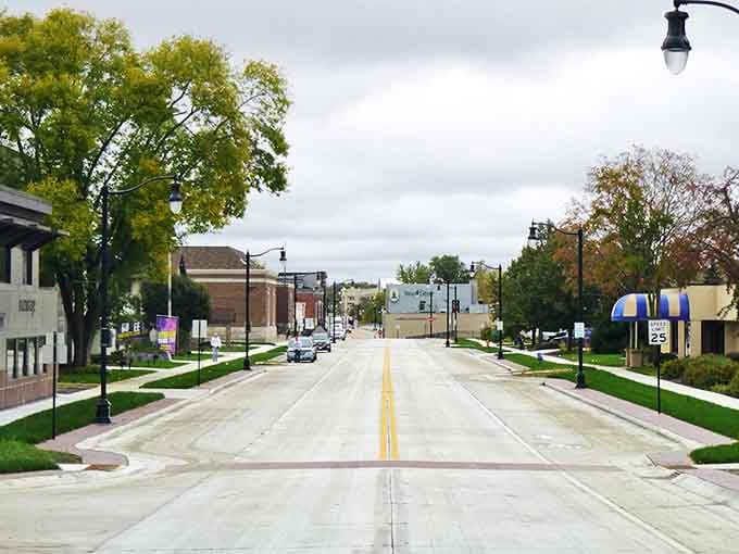 Downtown Wisconsin Rapids welcomes you with wide streets and ample parking—a luxury Manhattan residents would trade their studio apartments for.