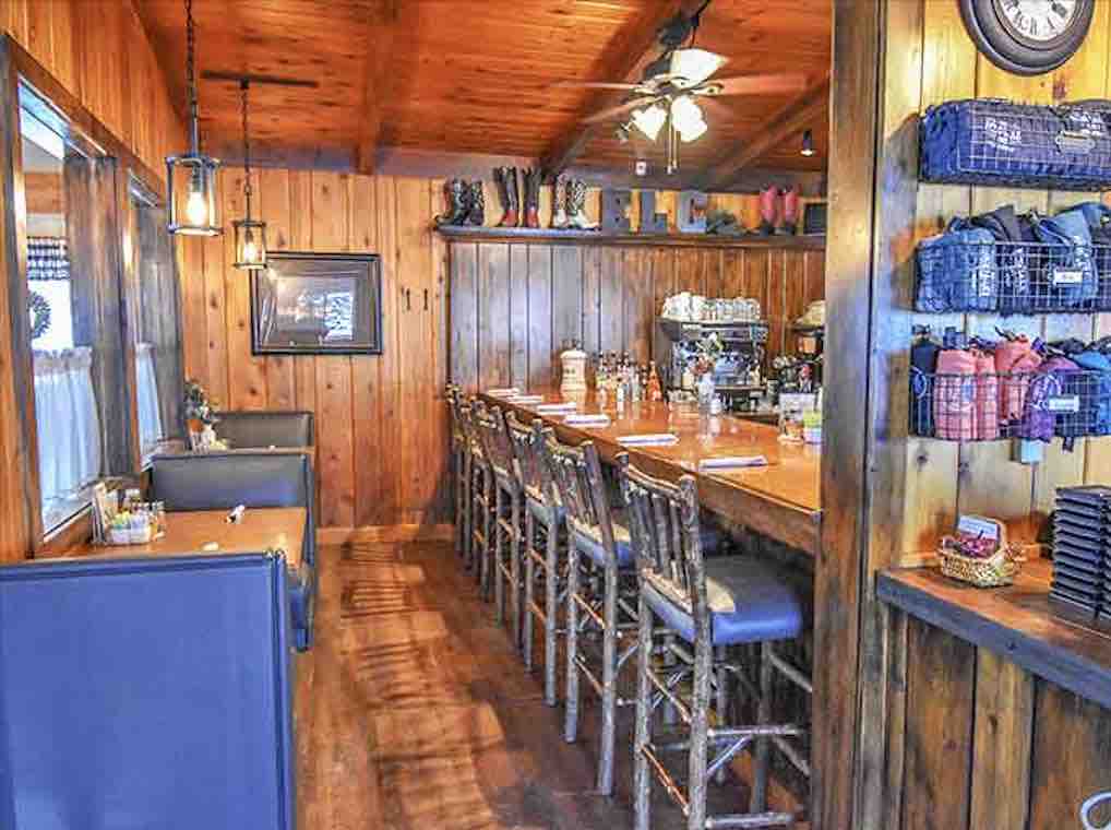 Pull up a barstool where Montana hospitality is served alongside breakfast classics in this wood-paneled corner of paradise.