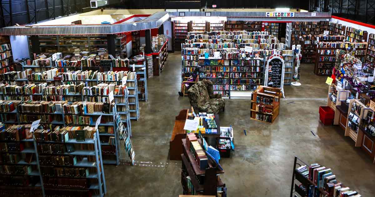 Cle Rex Bookstore The Massive Used Bookstore In Arkansas That’s Almost Too Good To Be True